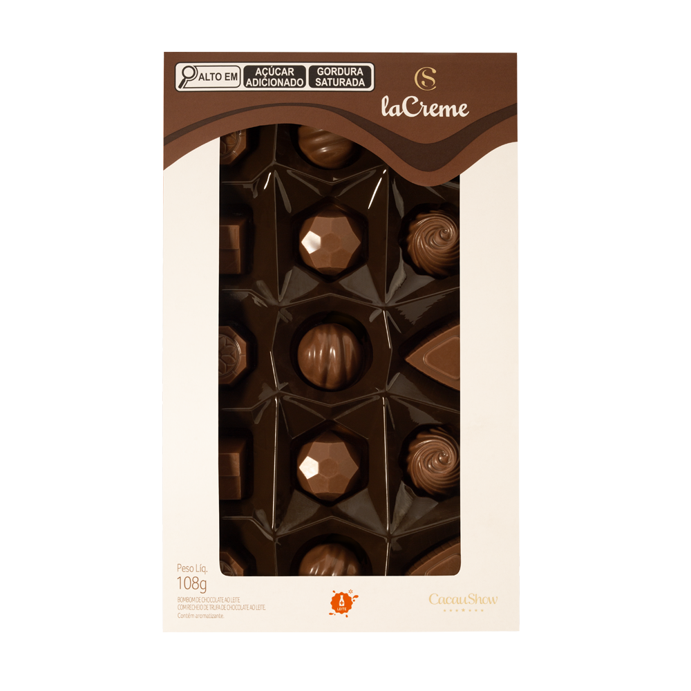 MINI SHOW LACREME 108G | Loja Cacau Show